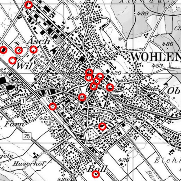 Netzgebiet Industrielle Betriebe Wohlen - Plan-E AG