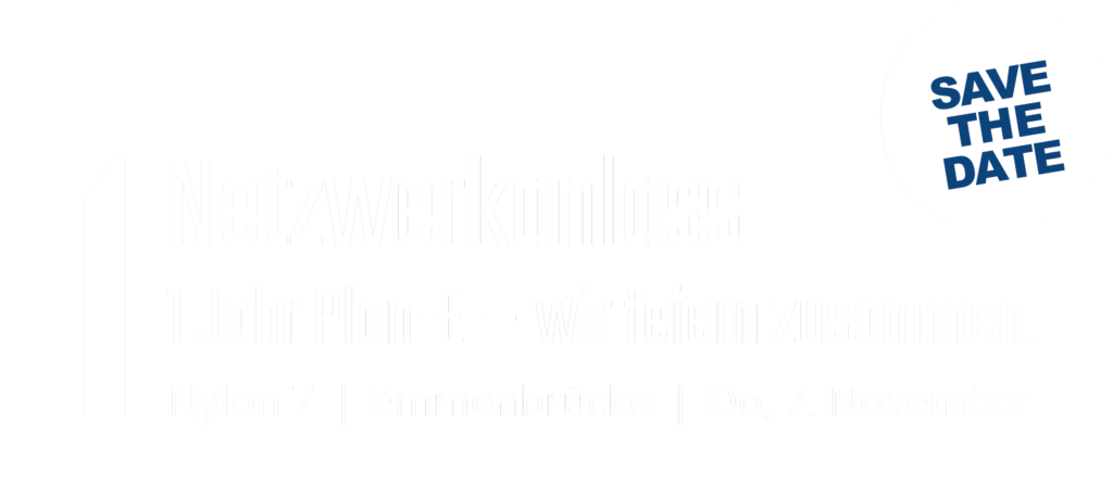 Netzwerkanlass Anmeldung - Plan-E AG